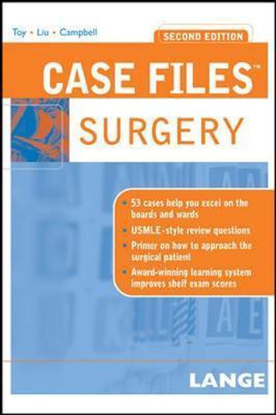 Case Files Surgery, Second Edition | 9780071463041 | Eugene Toy ...
