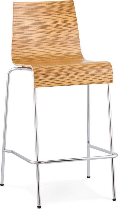 Bondy Living Maas Barkruk Zebra | bol.com