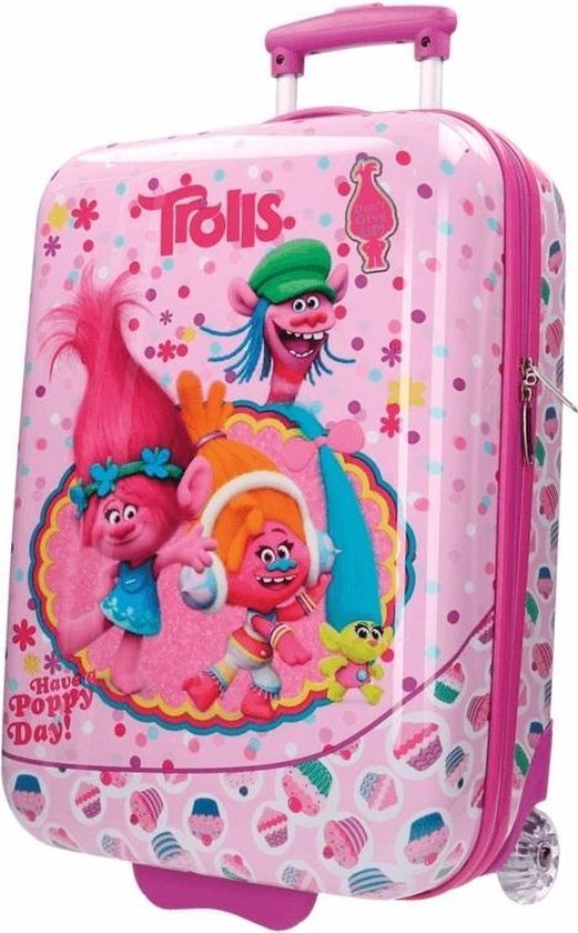 Disney Trolls Happy Trolley 55 X 36 X 20 Cm Roze Bol disney-trolls-happy-trolley-55-x-36-x-20-cm-roze-bol