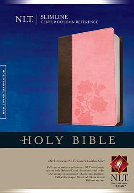 Slimline Center Column Reference Bible-NLT | 9781414368344 | Boeken | bol