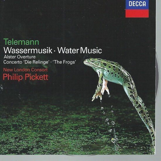 Telemann: Water Music, etc / Pickett, New London Consort, New London ...