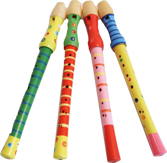 blokfluit set van 4 | bol