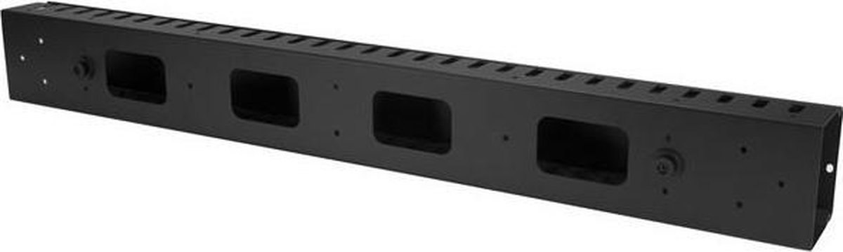 StarTech.com Verticale kabelmanager met kabelgeleiders 0U 1,8 m | bol.com