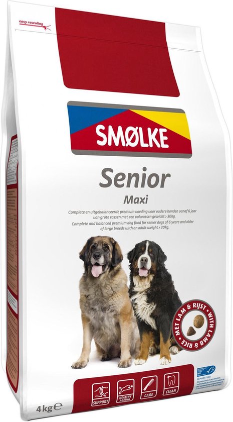 Smolke senior maxi - 2 ST à 4 kg | bol