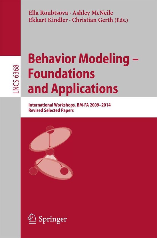Lecture Notes in Computer Science 6368 - Behavior Modeling ...