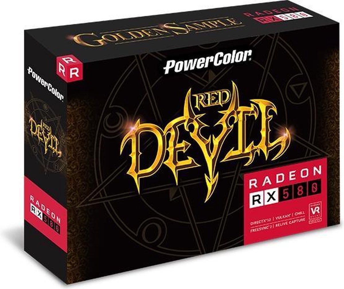PowerColor Red Devil RX 580 8GB GDDR5 Golden Radeon RX 580 | bol.com