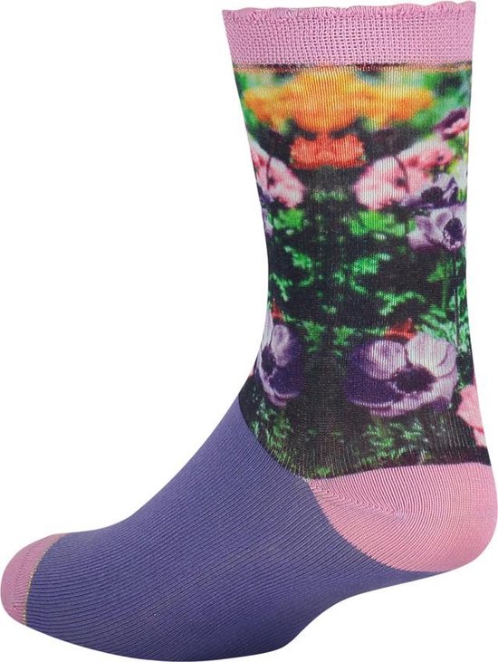 Sock My Poppy flower - Damessok – Katoen – geprinte sok 36/38 | bol