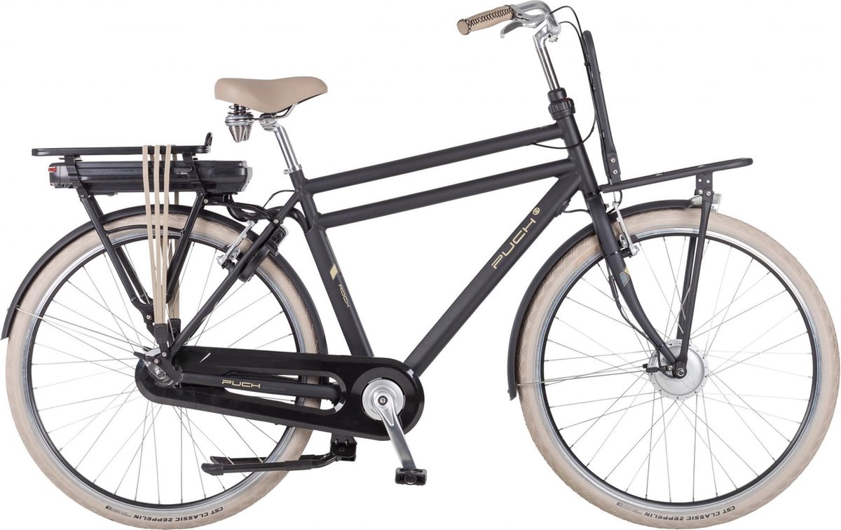 Puch E-rock - Fiets (elektrisch) - Mannen - Matzwart - 55 cm | bol.com