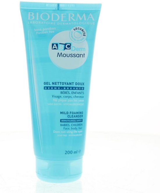 Bioderma Gentle Cleansing Gel For The Baby´s Skin Abcderm Moussant ...