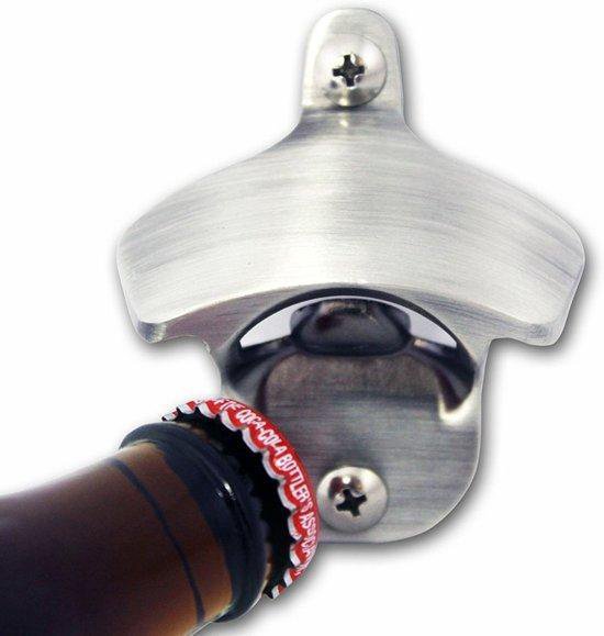 Klassieke flesopener muur - flesopener wand - inclusief schoefjes ...