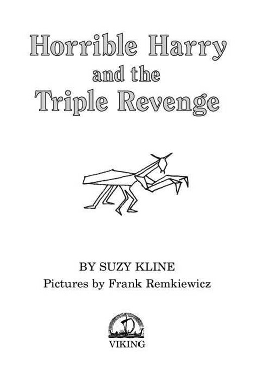 Horrible Harry 20 - Horrible Harry and the Triple Revenge (ebook), Suzy ...