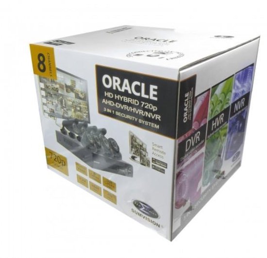 Sumvision Oracle HD 720p beveiligingssysteem met 8 camera's | bol.com