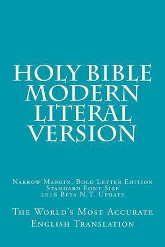 Holy Bible - Modern Literal Version | 9781503290839 | God | Boeken ...