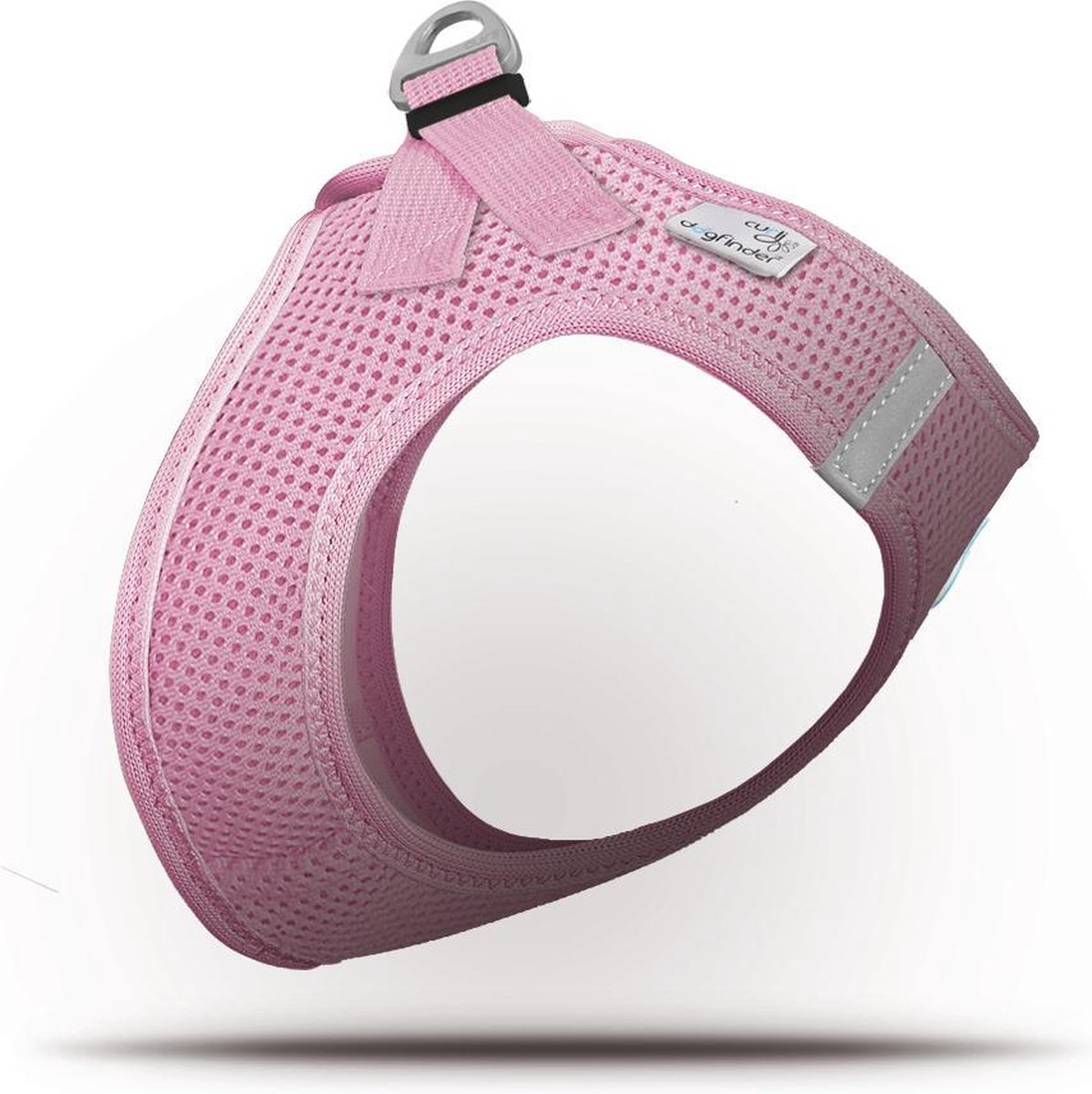 Curli Air-Mesh - harnais pour chien - S - Rose clair | bol.com