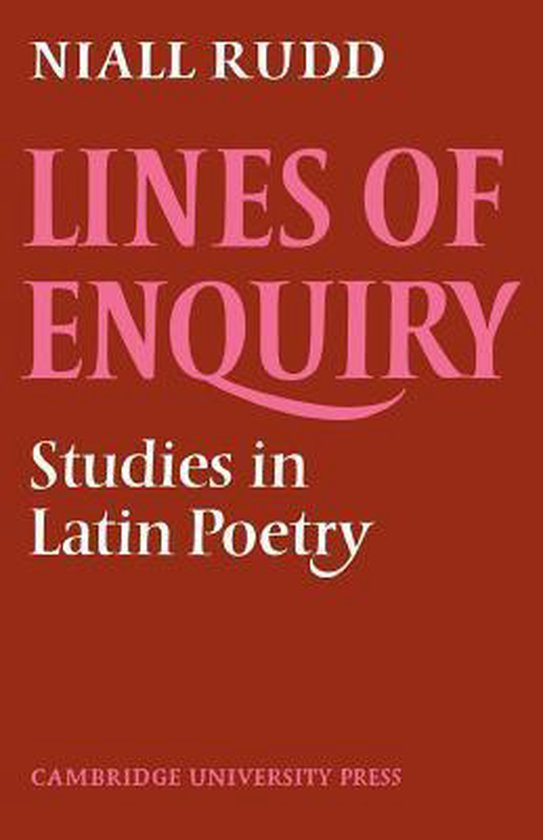 Lines of Enquiry | 9780521611862 | Niall Rudd | Boeken | bol