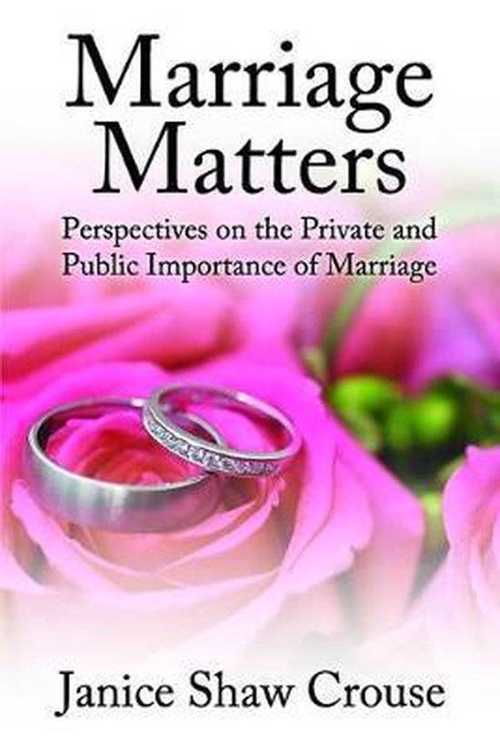 Marriage Matters | 9781412863179 | Janice Crouse | Boeken | bol.com