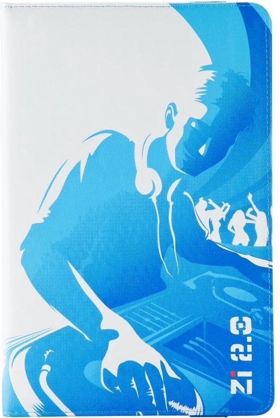 Ziron ZR112 tabletbehuizing 20,3 cm (8'') Folioblad Blauw, Wit | bol