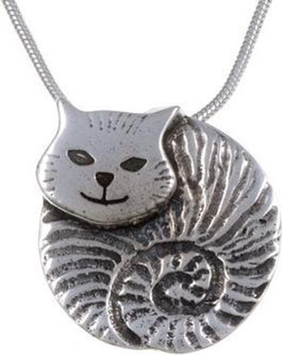 Dikke kat hanger | kat ketting | bol