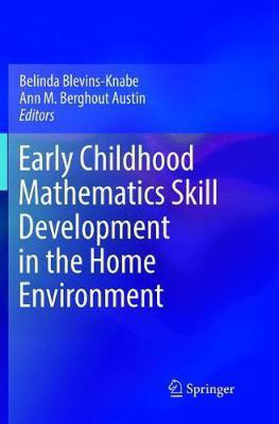 Early Childhood Mathematics Skill Development in the Home Environment ...