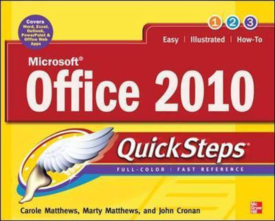 Microsoft Office 2010 Quicksteps, Carole Matthews | 9780071741606 | Boeken | bol.com