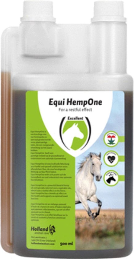 Excellent Equi Hempone Oil Paard - Voedingssupplement - 500 ml | bol.com