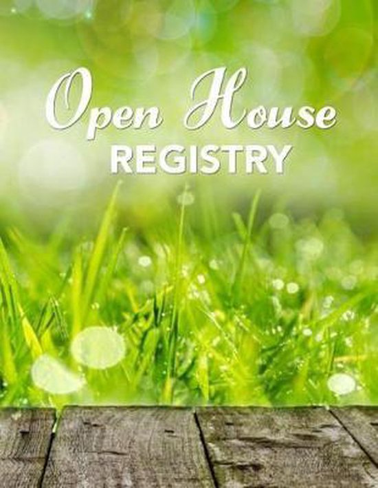 Open House Registry, The Realtor Life | 9781093674712 | Boeken | bol.com