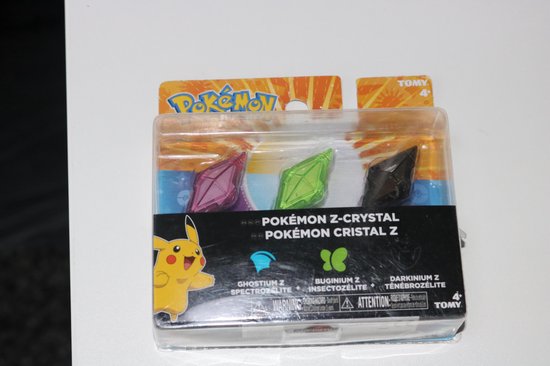 Pokemon Z-Crystal -Ghostium Z - Buginium Z -Darkinium Z | bol