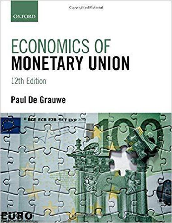 Economics of Monetary Union | 9780198805229 | Paul De Grauwe | Boeken ...