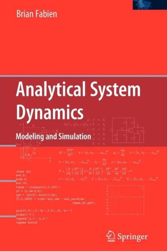 Analytical System Dynamics | 9781441946706 | Brian Fabien | Boeken | bol.com