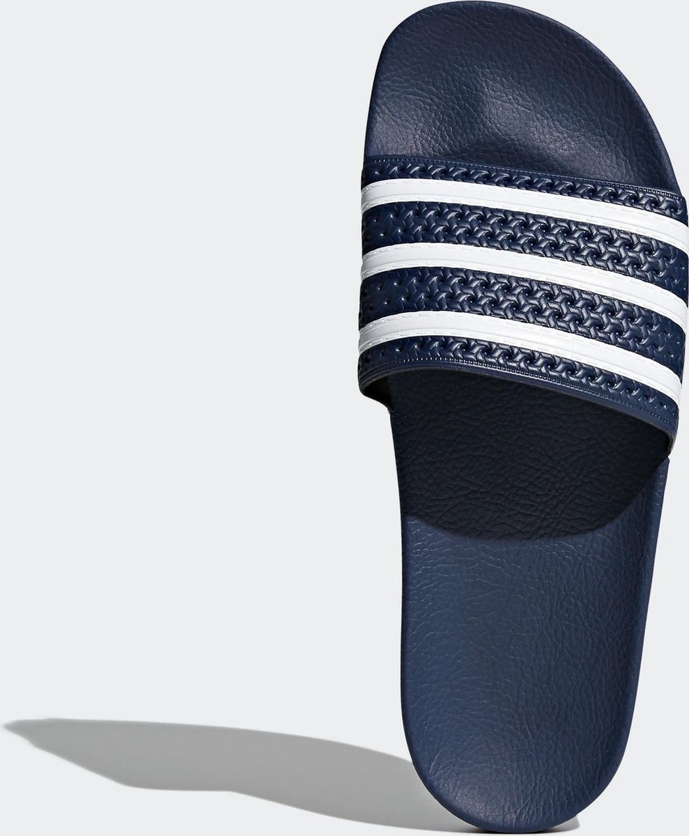 adidas Adilette Heren Slippers - Adiblue/White/Adi Blue - Maat 43 | bol.com