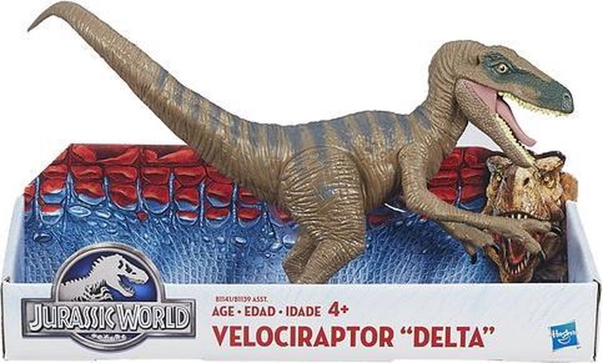 Jurassic World Velociraptor Delta - Titan Raptor - Speelfiguur | bol.com