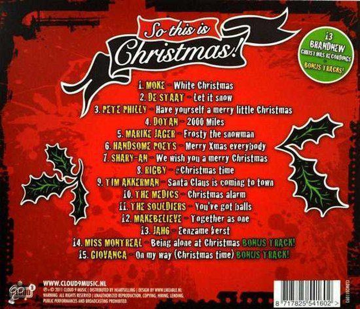 So This Is Christmas! (CD), various artists | CD (album) | Muziek | bol.com