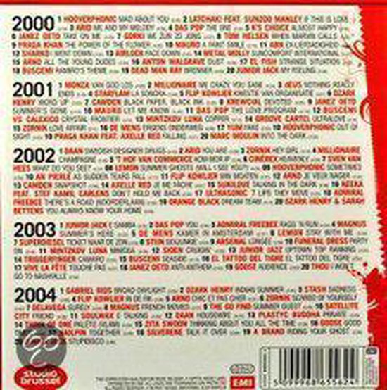 Bel 2000-2004, Various | CD (album) | Muziek | bol