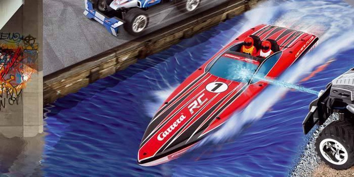 CarreraPower Wave Speedboot - RC Boot | bol.com