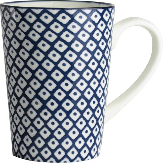 Gusta Out of the Blue - Mok - 330ml - Japanese - set 6 stuks | bol.com