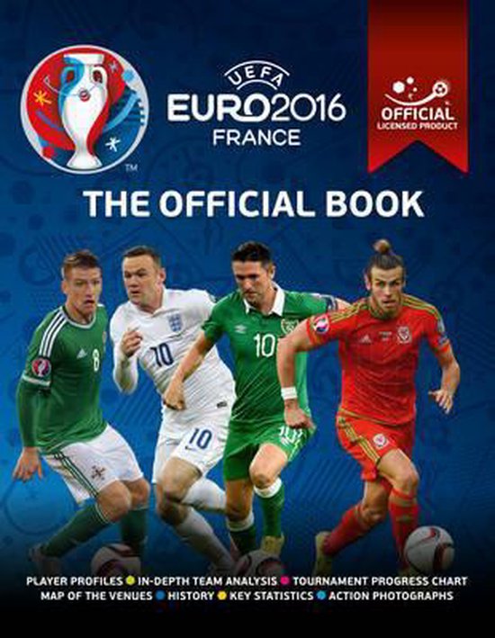 UEFA EURO 2016 The Official Book - Official licensed product of UEFA ...