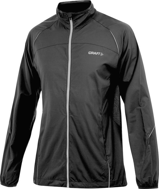 Craft Active Run Jacket Womens - Sportjas - Dames - Maat S - Zwart | bol