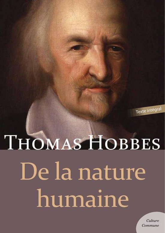 De la nature humaine (ebook), Thomas Hobbes | 9782363078063 | Boeken | bol.