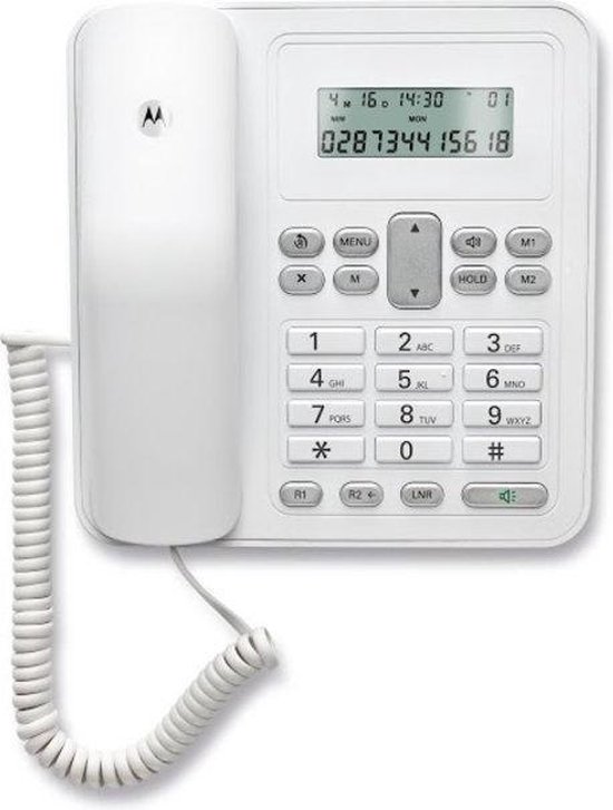 Motorola CT320 - Vaste telefoon - BE - Wit | bol