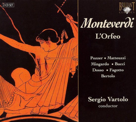 Monteverdi: L'Orfeo, Sergio Vartolo | CD (album) | Muziek | bol