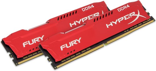 HyperX FURY Red 32GB DDR4 2666MHz Kit geheugenmodule | bol.com