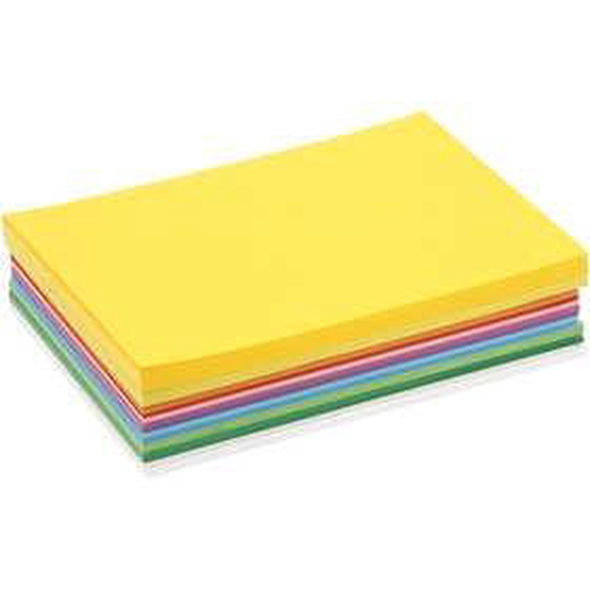 Colortime Happy Karton 21 X 14,8 Cm 60 Stuks 180 G Multicolor | bol.com