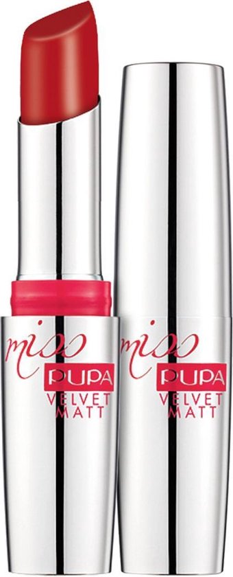 Pupa Miss Pupa Velvet Matt Lipstick 402 Royal Red | bol.com