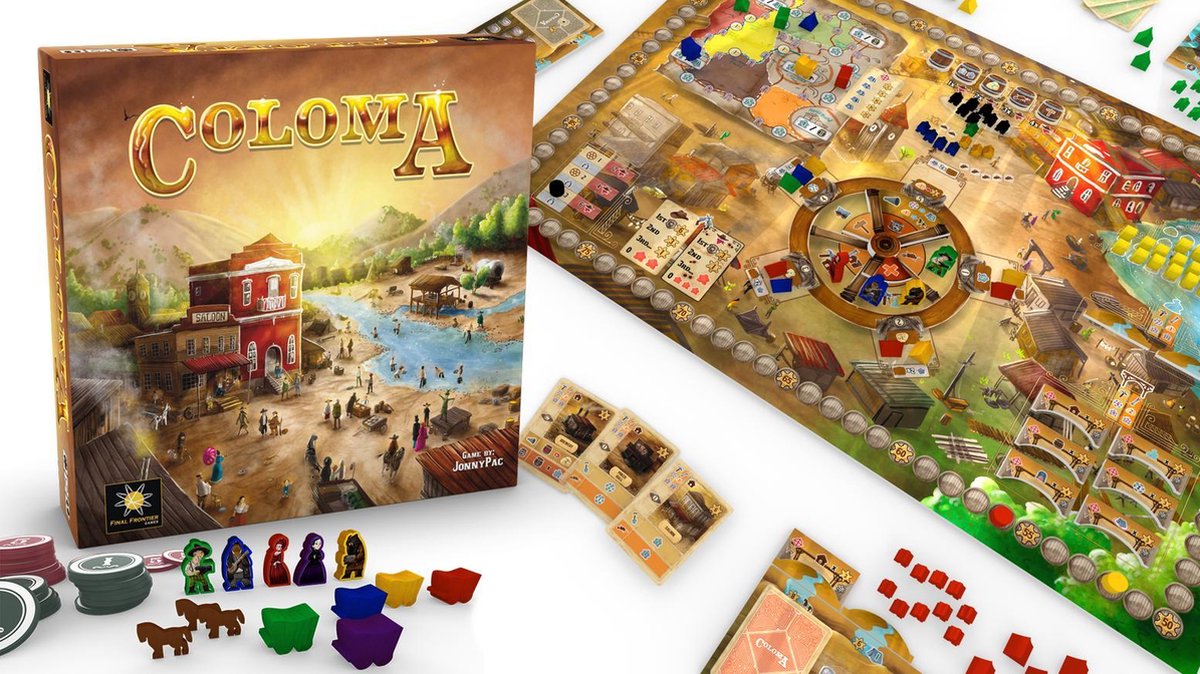 Coloma Deluxe Edition Board Game | Games | bol.com
