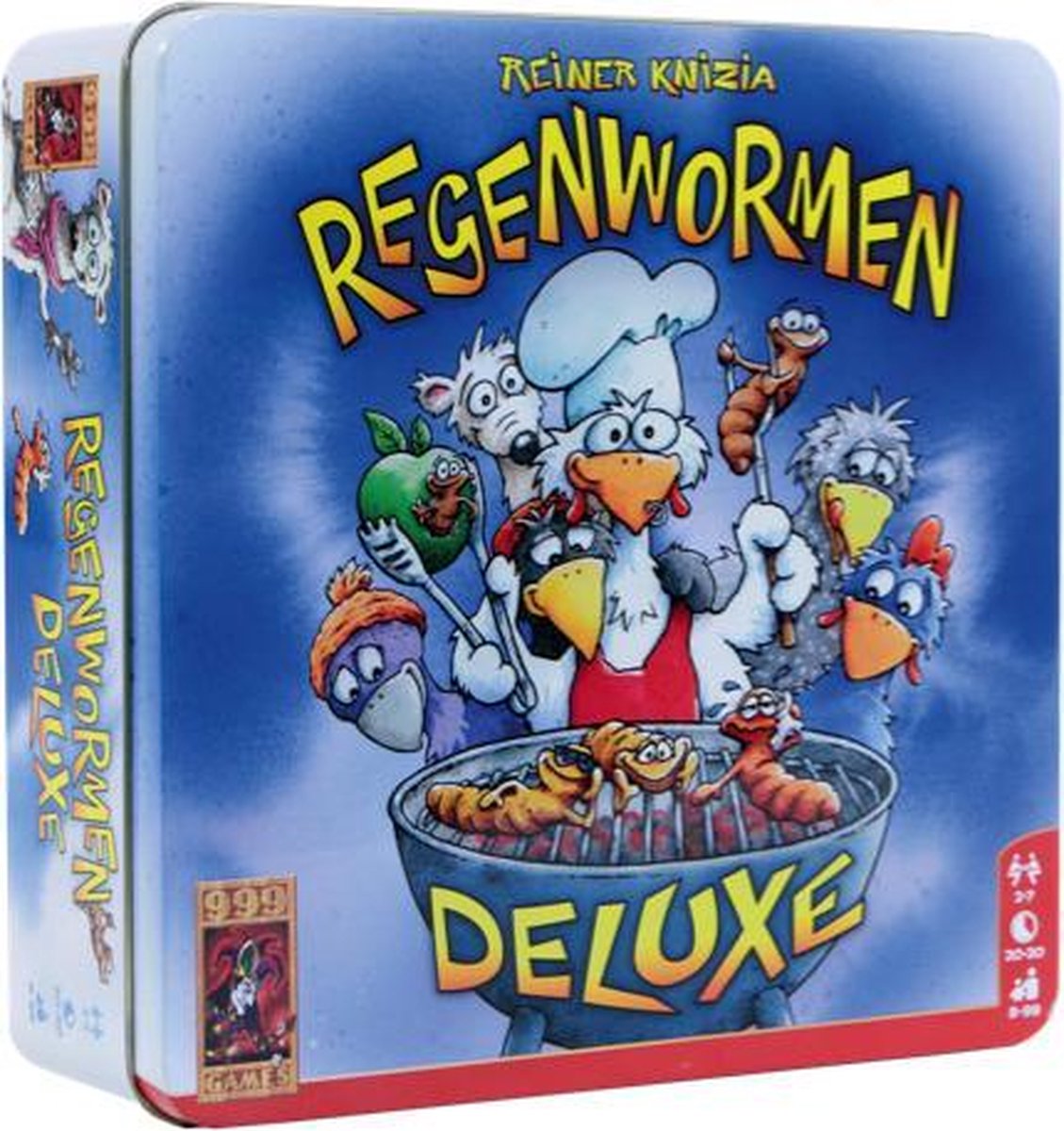 Regenwormen Deluxe - blik | Games | bol