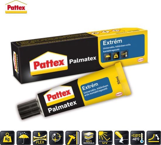 Pattex Palmatex Extreem Universeel Lijm - 50ml | bol