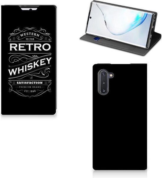 Samsung Galaxy Note 10 Flip Style Cover Whiskey | bol.com