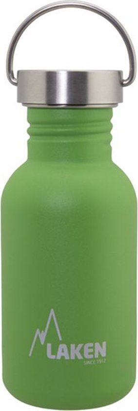 RVS fles Basic Steel Bottle 500ml S/S Cap - Groen | bol