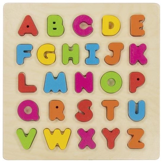 Goki Alphabet puzzle 3D | bol