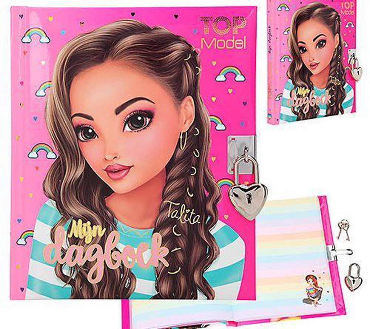 TOPModel Dagboek Talita met Slotje | bol.com
